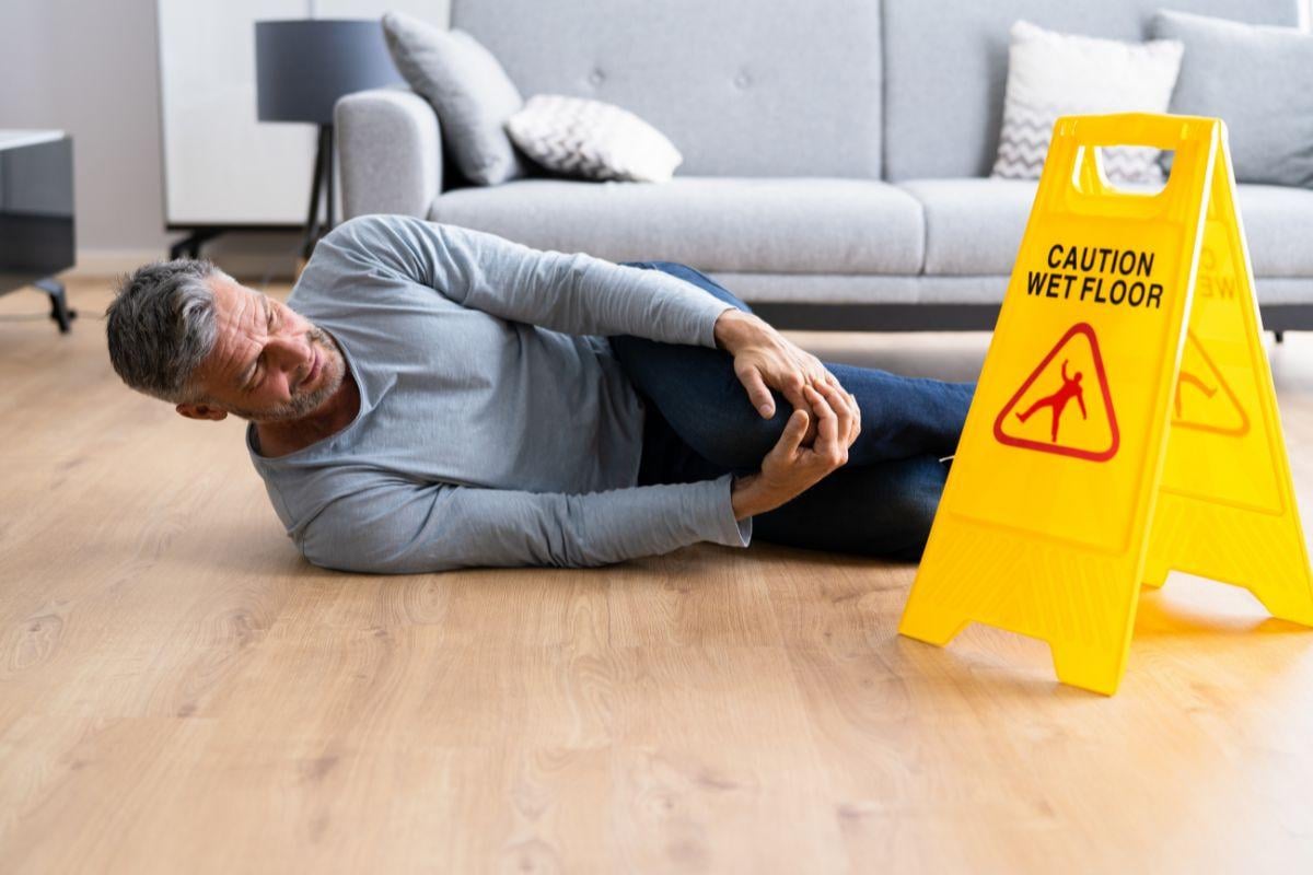 Slip and Fall Injuries Caused by Wet Floors